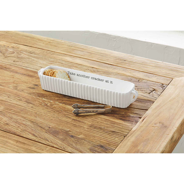 Fluted Cracker Dish Set – Cape May Wicker