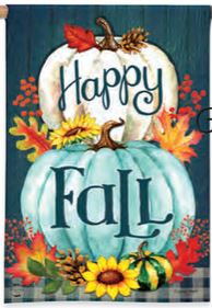 Happy Fall Pumpkins House Flag – Cape May Wicker